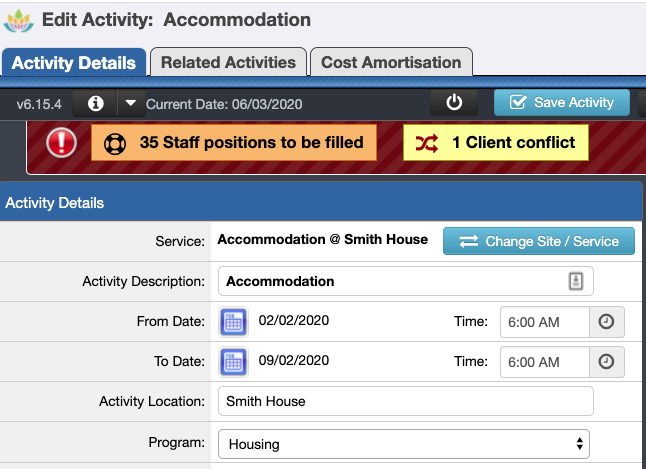 Activities for Supported Independent Living (SIL) Accommodation ...