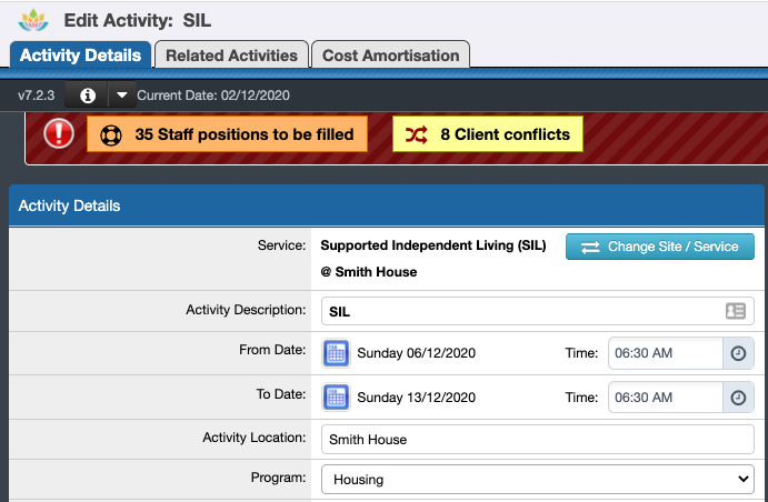 Activities for Supported Independent Living (SIL) Accommodation ...