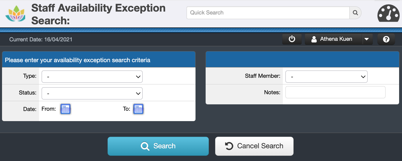 Availability (Leave) Exceptions, Clashes and the Availability Exception (Leave) Report ...