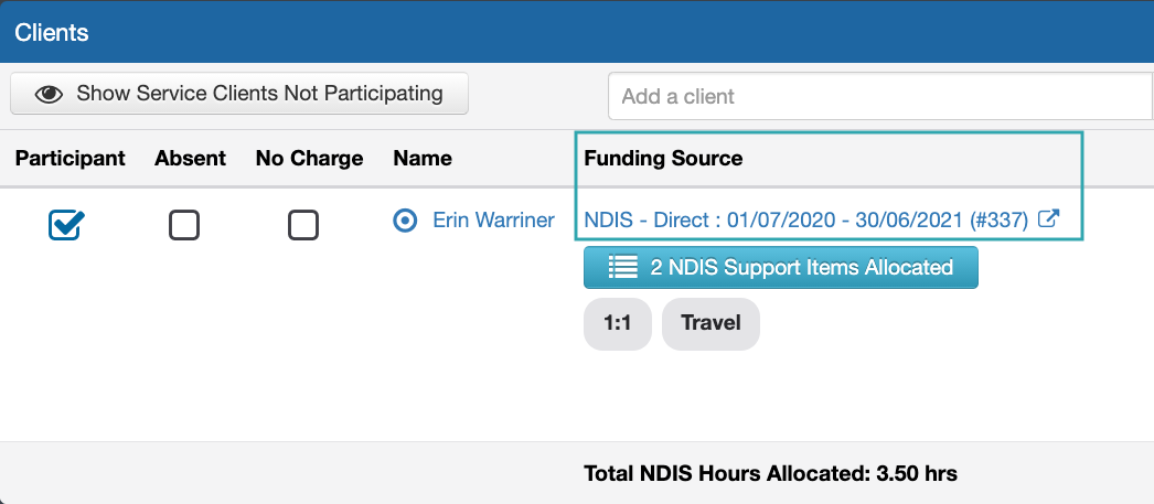 Allocating NDIS Support Items in Activities - SupportAbility Knowledge Base