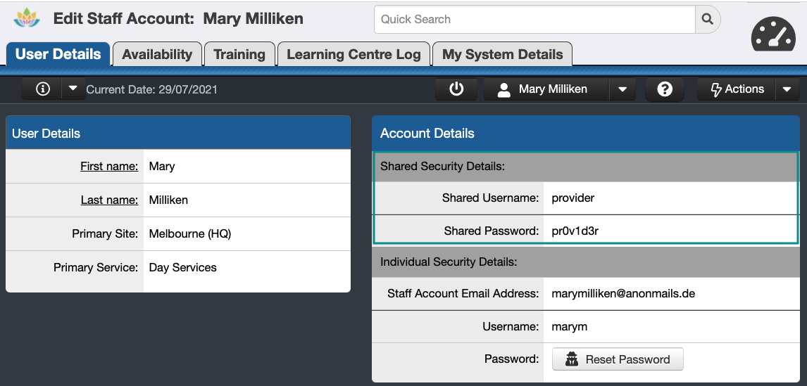 Logging into SupportAbility - SupportAbility Knowledge Base