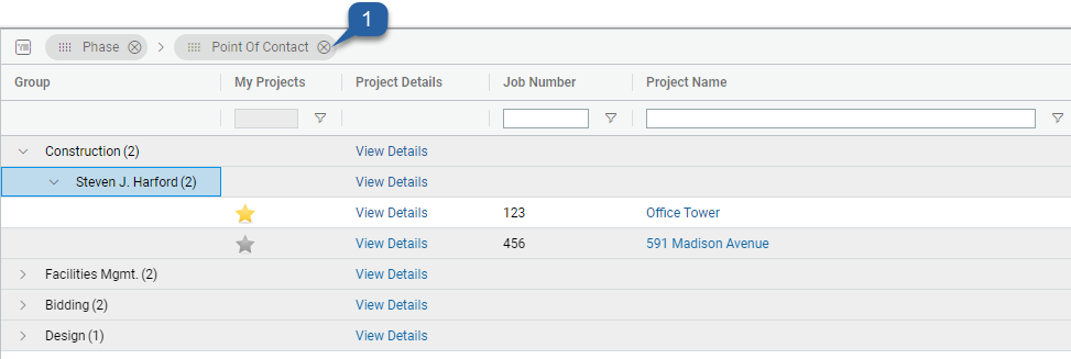 Project List Navigation - BuildFlow