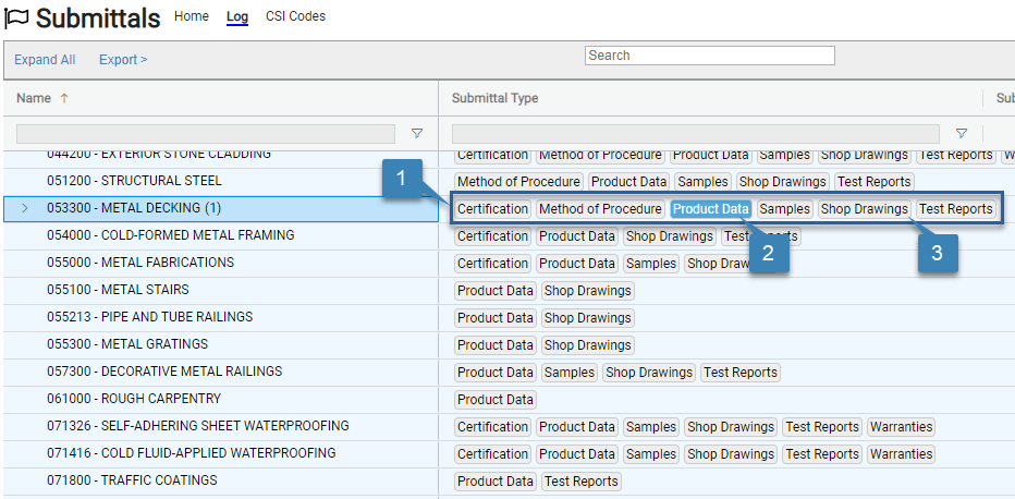 Submittals in CloseOut Mode - BuildFlow