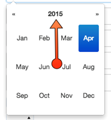 Scroll Through Dates In Calendar Tool - Time To Pet Knowledge Base