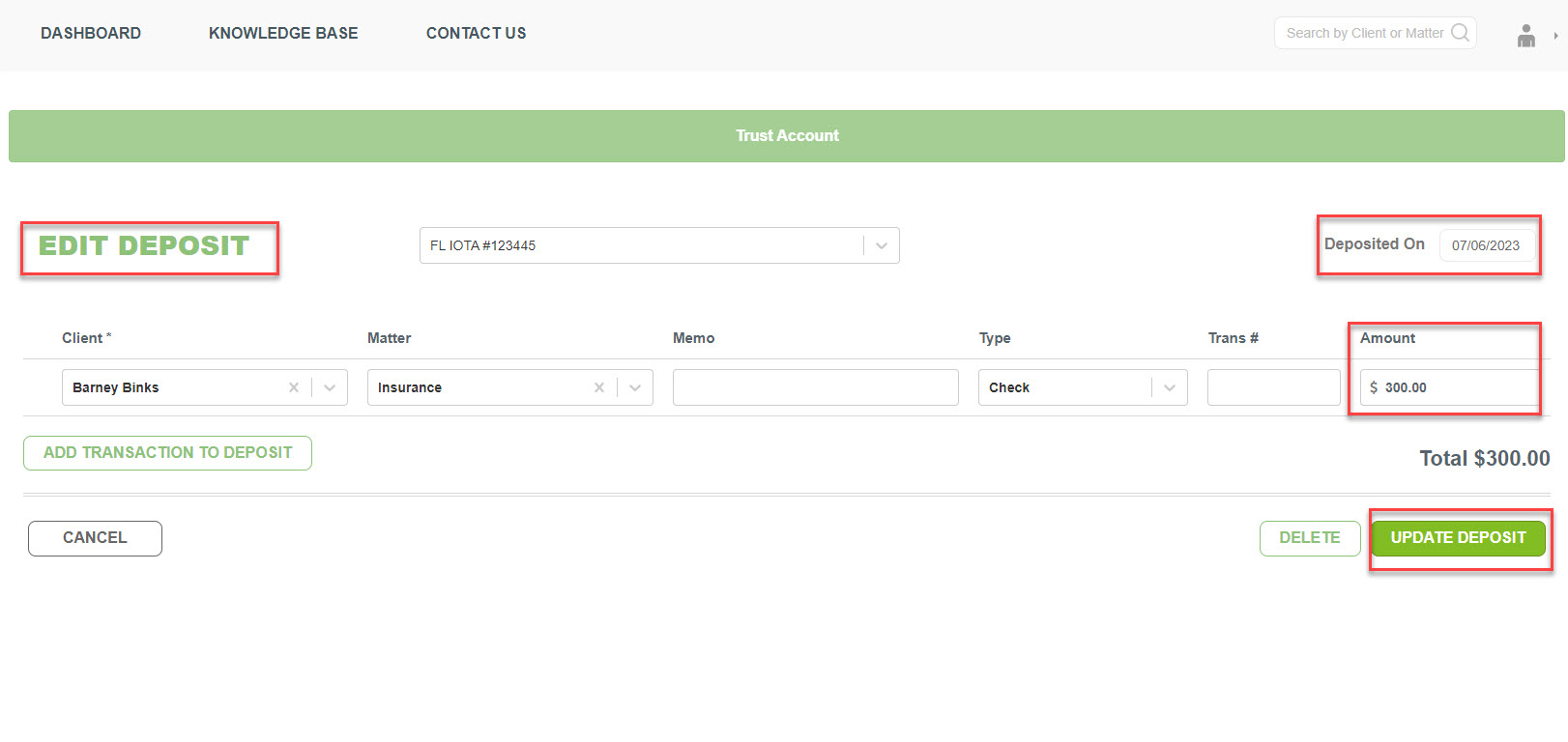 Editing a Transaction in a Reconciled Period - TrustBooks Knowledge Base