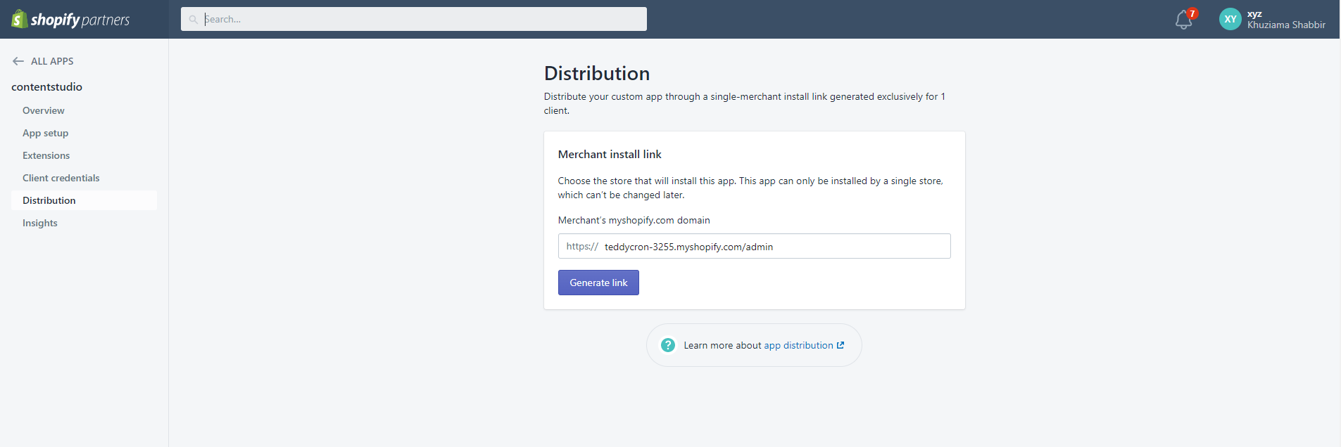 How to Integrate Shopify - ContentStudio Help Center
