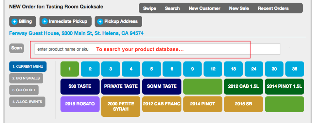Selecting Products - eCellar Help Center