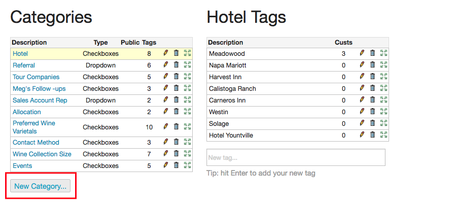 Customer Tags - eCellar Help Center