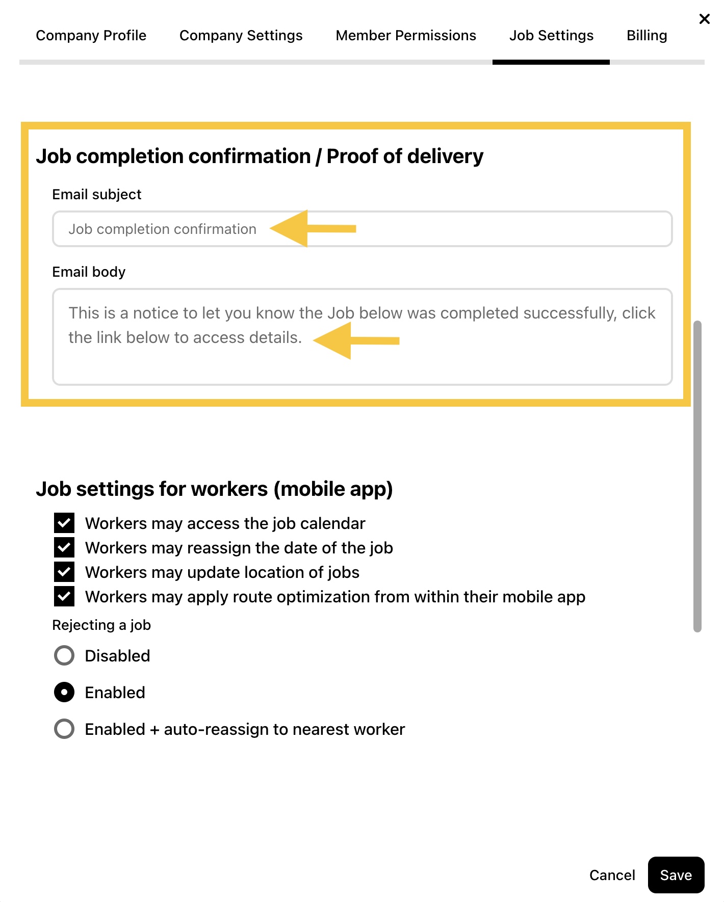 How to: Show Proof of Job Completion to Clients - Hellotracks Help