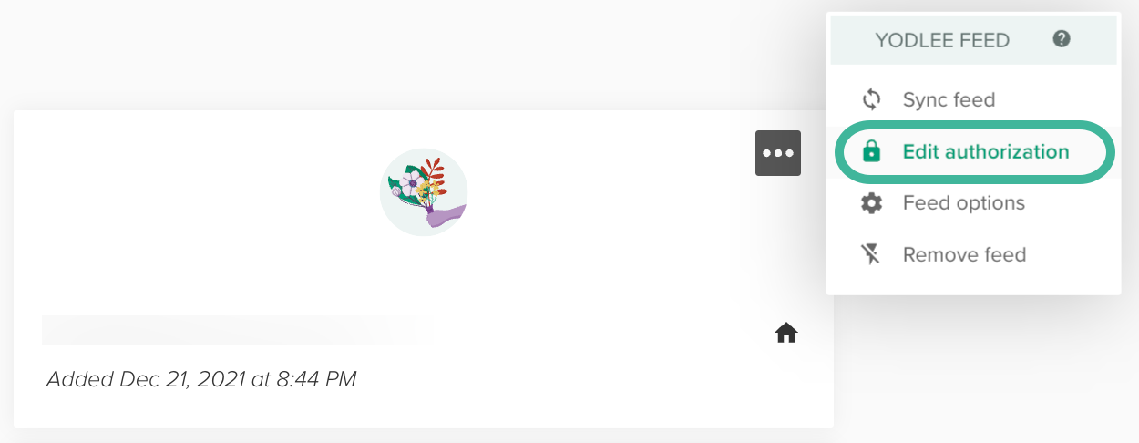 Edit the authorization for my bank feed - PocketSmith Learn Center