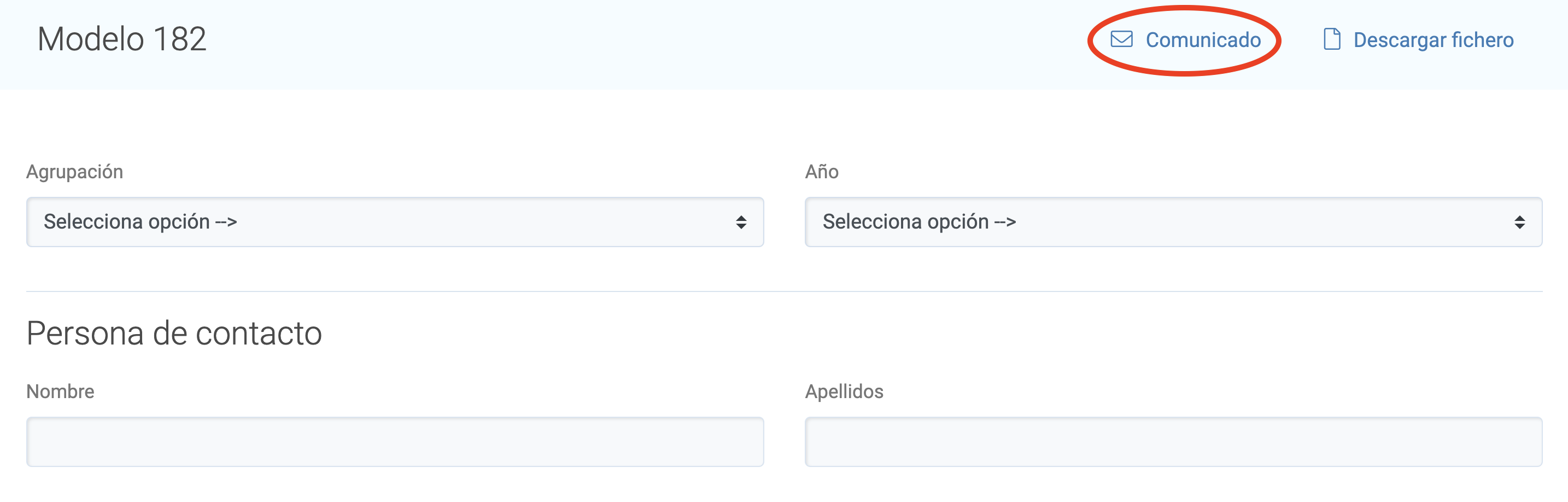 Modelo 182 - Ayuda Playoff