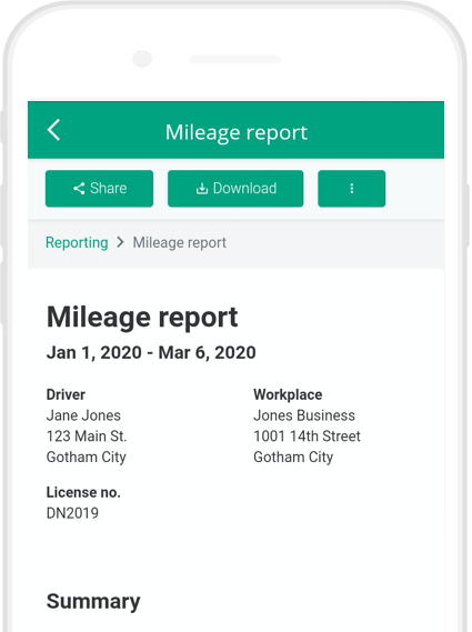 How to create a report - Driversnote Knowledge Base