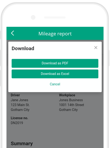 How to create a report - Driversnote Knowledge Base