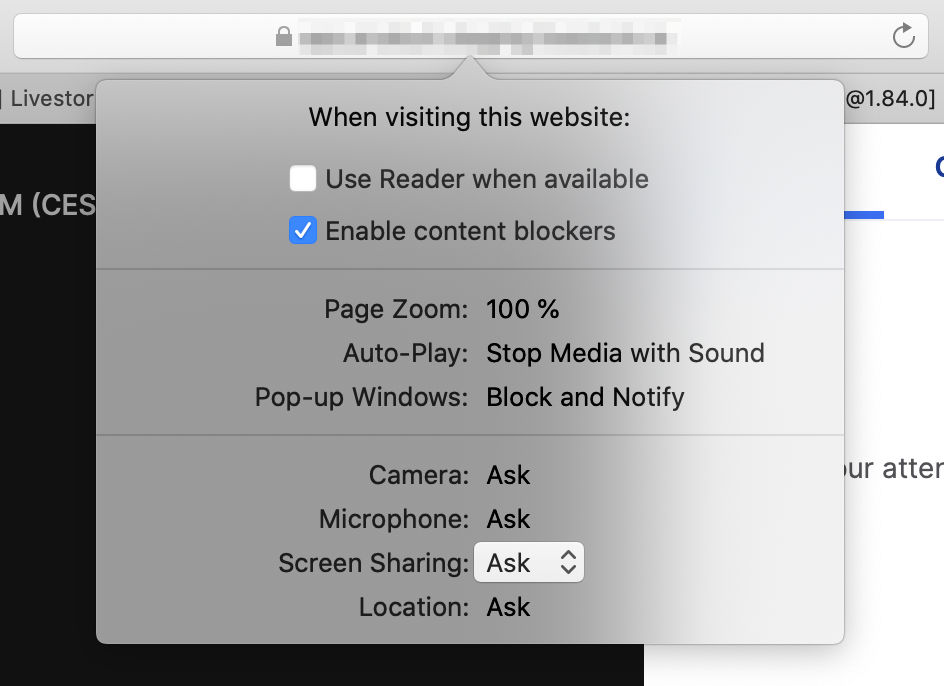 Manage Microphone, Camera & Screen Sharing - Documentation | Livestorm