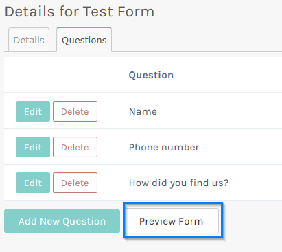 Setting up forms - You'reOnTime Help