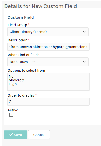 Create Client custom fields - You'reOnTime Help