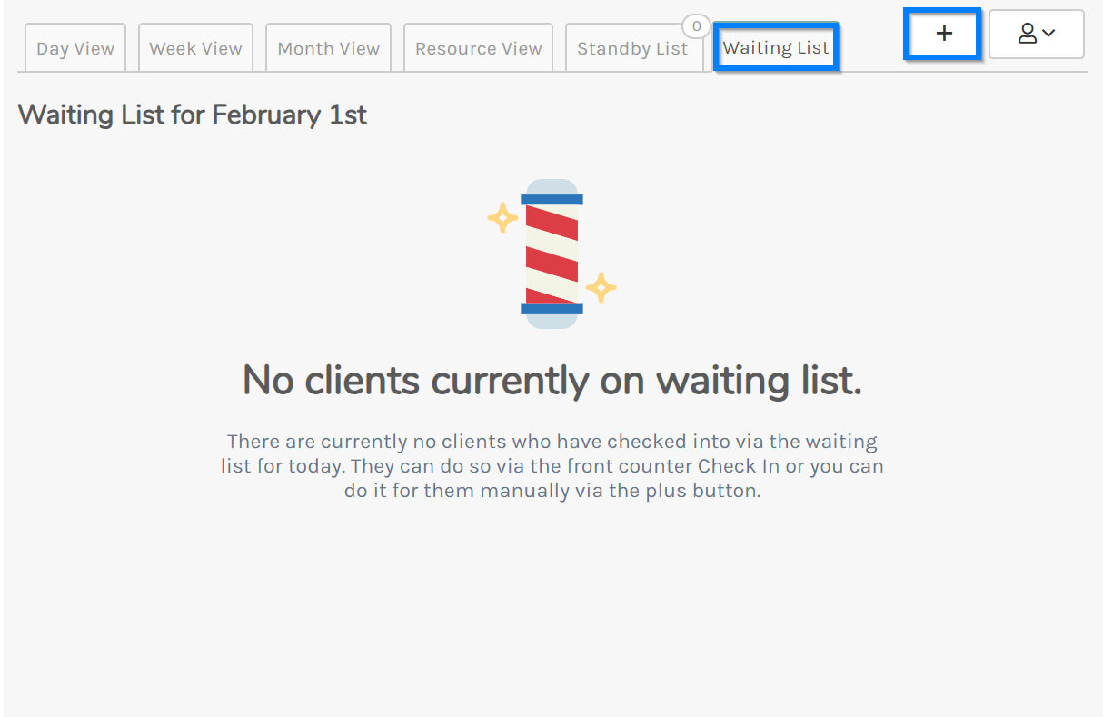 Managing Clients on the Waiting List - You'reOnTime Help