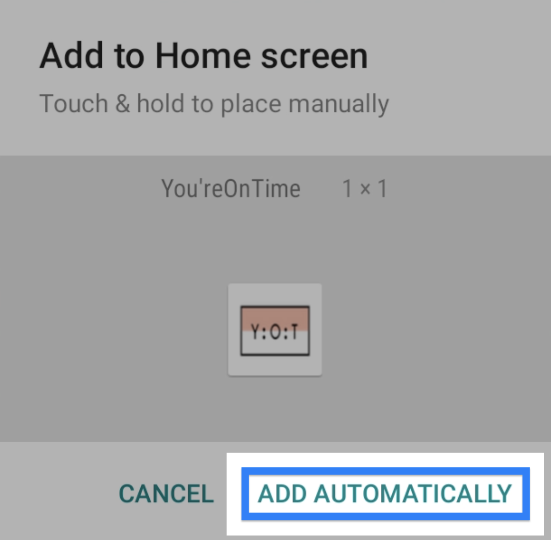 Adding the App to Your Mobile Device - You'reOnTime Help