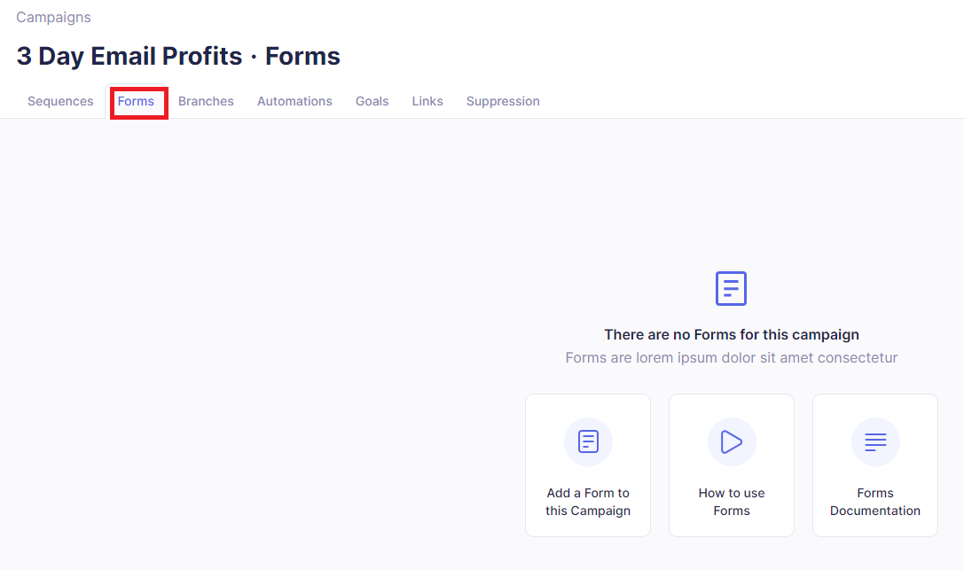 Creating/Editing Forms - Campaign Refinery Support