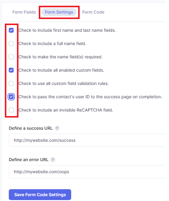 Creating/Editing Forms - Campaign Refinery Support