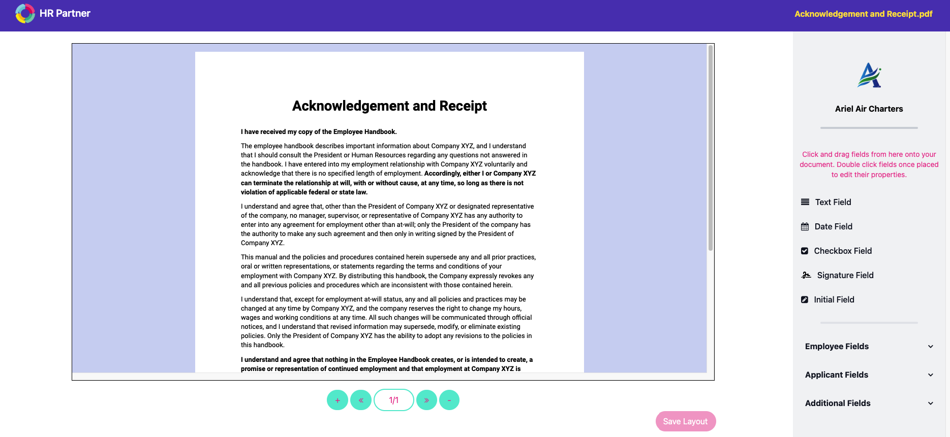 Getting Started with eSignatures - HR Partner Knowledge Base