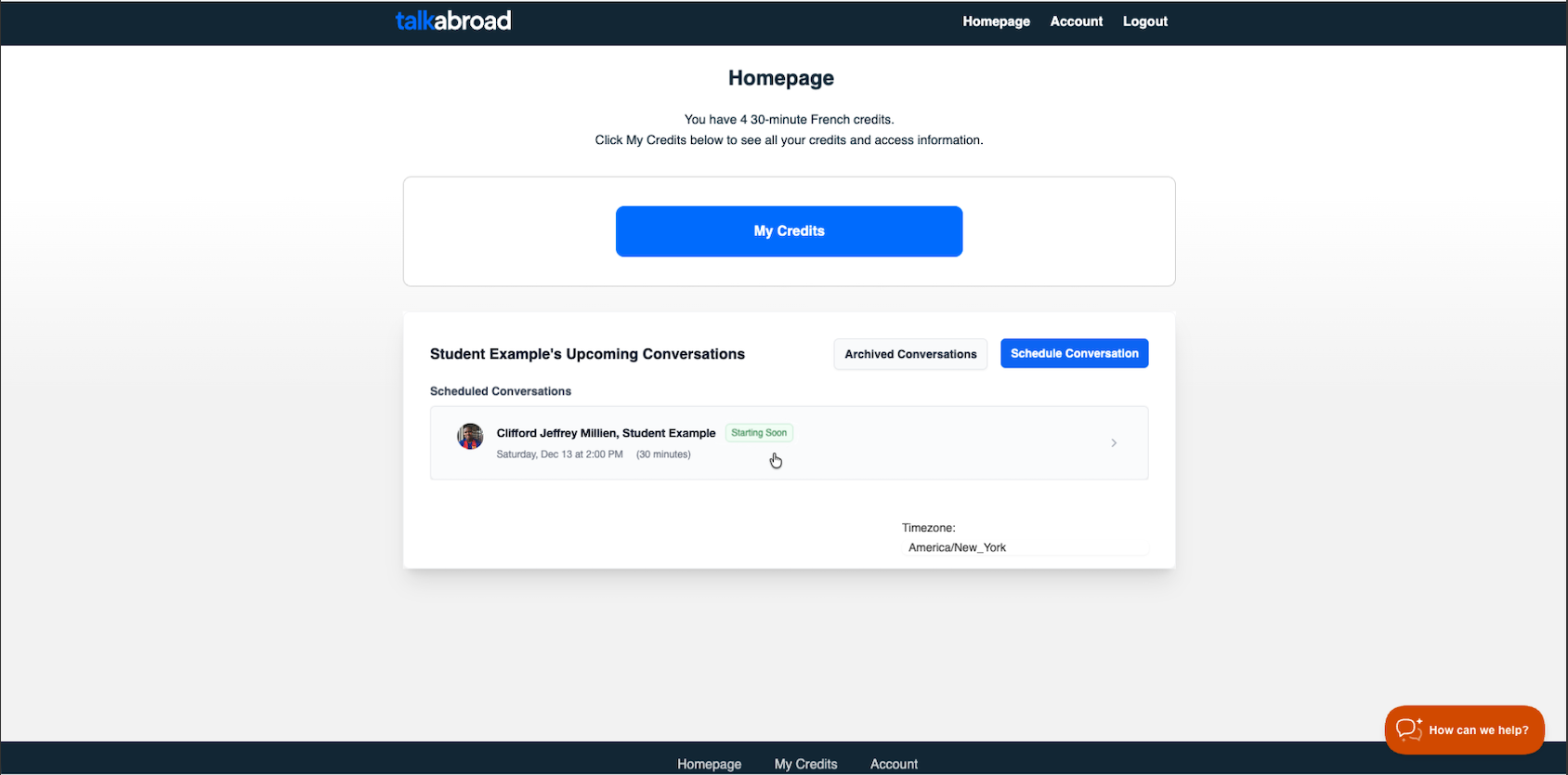 Student Instruction Manual 📘 - TalkAbroad