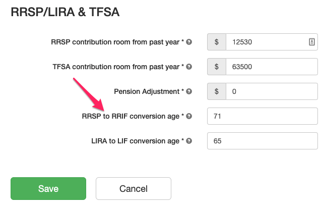 RRIF and LIF Withdrawal Schedule - Snap Projections - Support 1-888-758 ...
