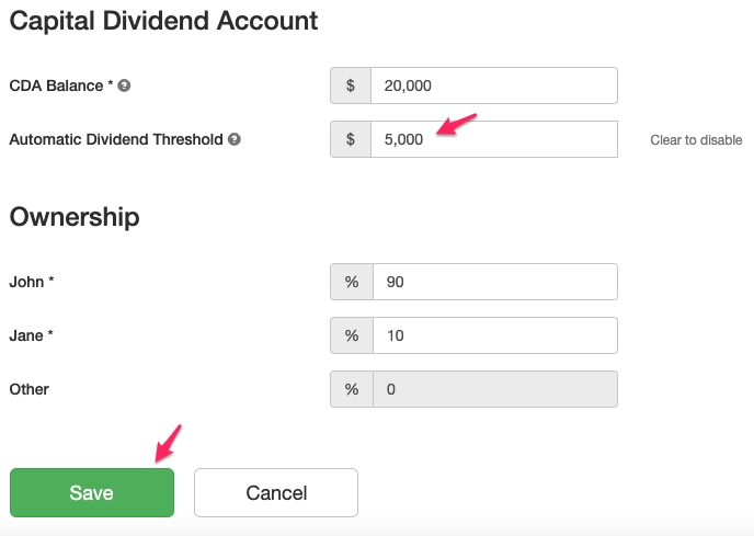 How to declare Eligible, Non-eligible, and Capital Dividends - Snap ...