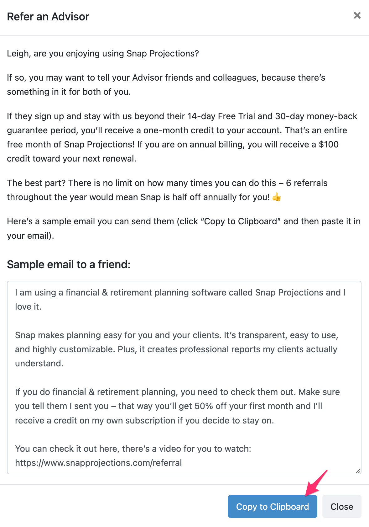 What is the Referral Program at Snap? - Support - 1 (888) 758-7977 ...