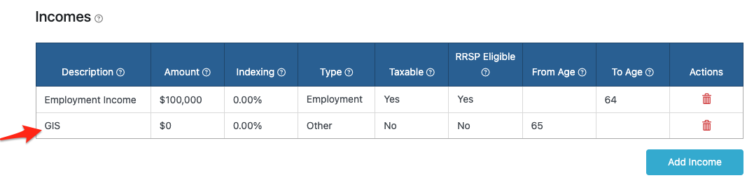 Modelling the Guaranteed Income Supplement (GIS) - Support - 1 (888 ...