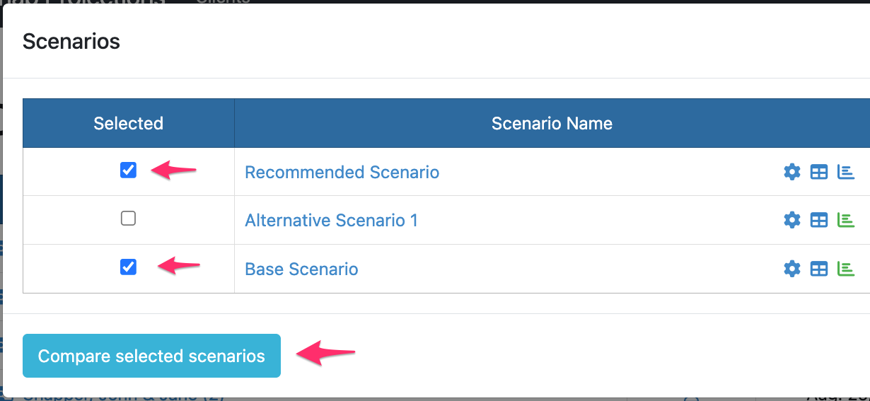 Compare Scenarios Definitions and Use Cases - Snap Projections ...
