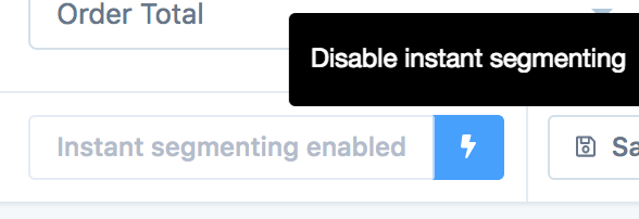 Segmenting Data - Metorik | Docs