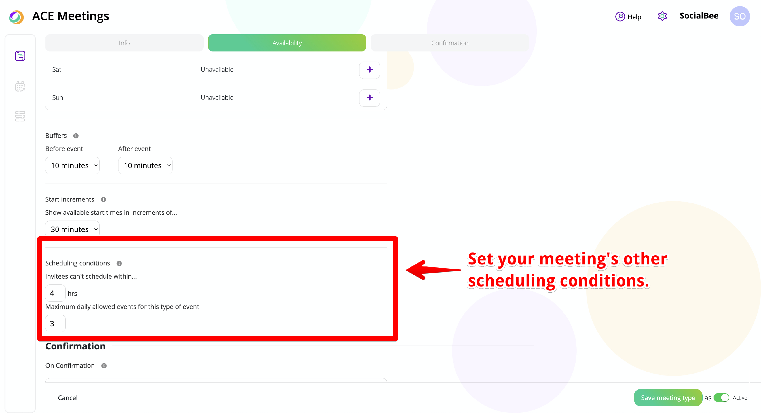 How Do I Limit The Meetings That Can Be Booked In A Day ACE Help