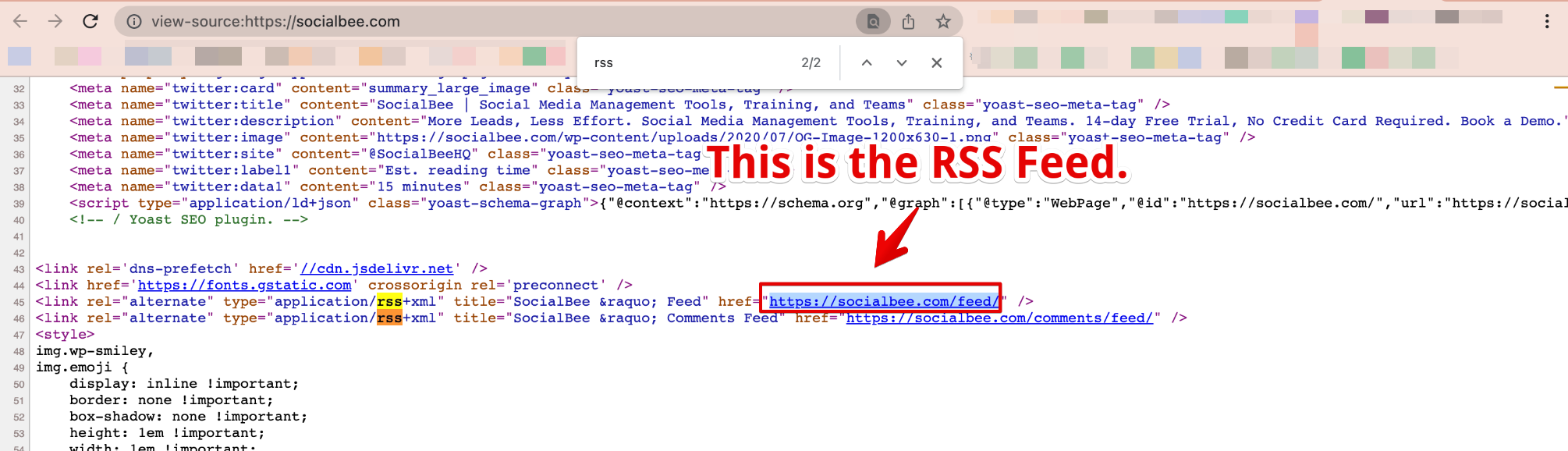 How Can I Find The RSS Feed Of A Website SocialBee Help Documentation How Can I Find The RSS Feed Of A Website SocialBee Help Documentation