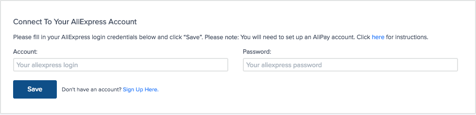 Aliexpress.com Login