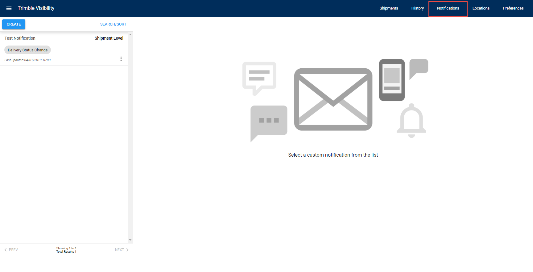 Notification Overview - Trimble Visibility