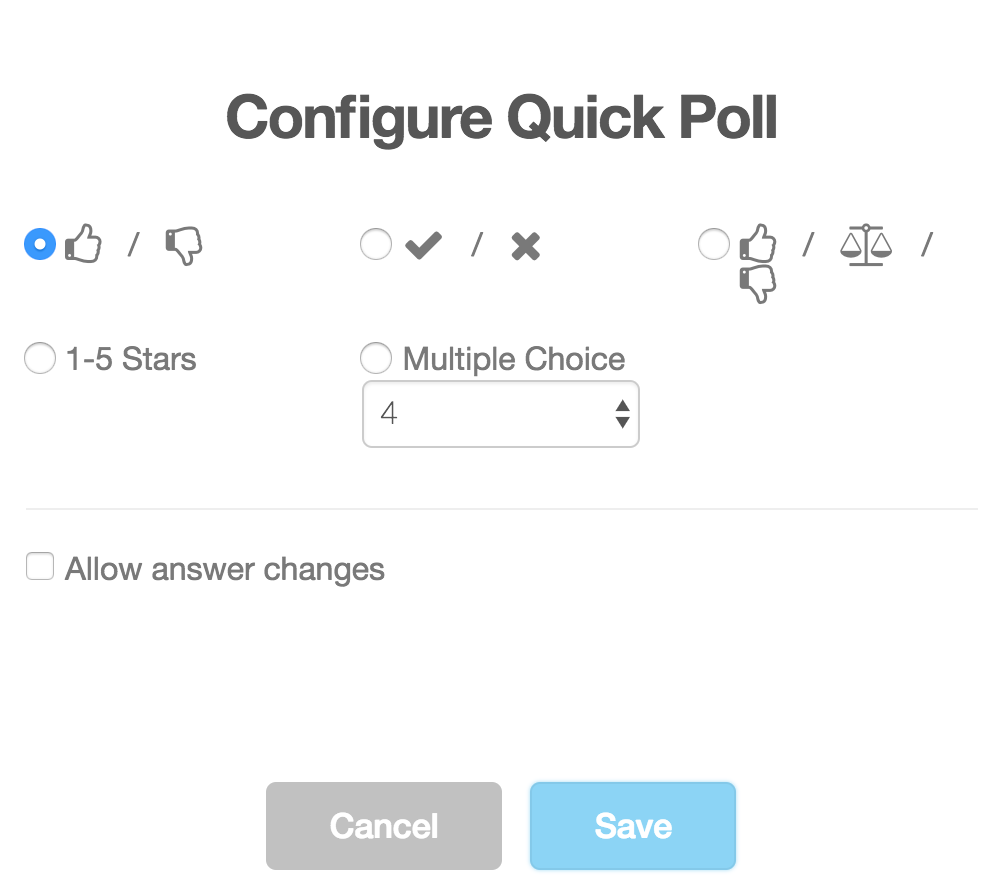 Quick Poll - Deck.Toys Knowledge Base