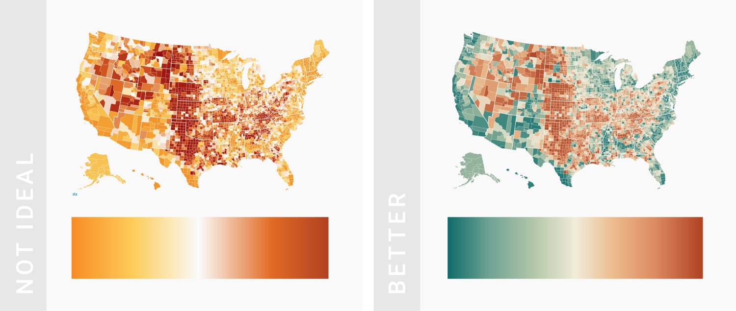 What to consider when choosing colors for data visualization ...