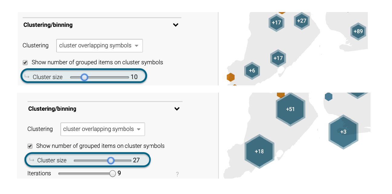 How to use the ''iteration'' and ''tolerance'' feature when clustering ...