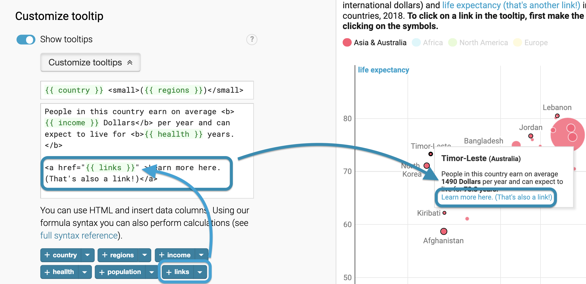 How To Insert Links In Charts Maps Tables Datawrapper Academy How To Insert Links In Charts Maps Tables Datawrapper Academy
