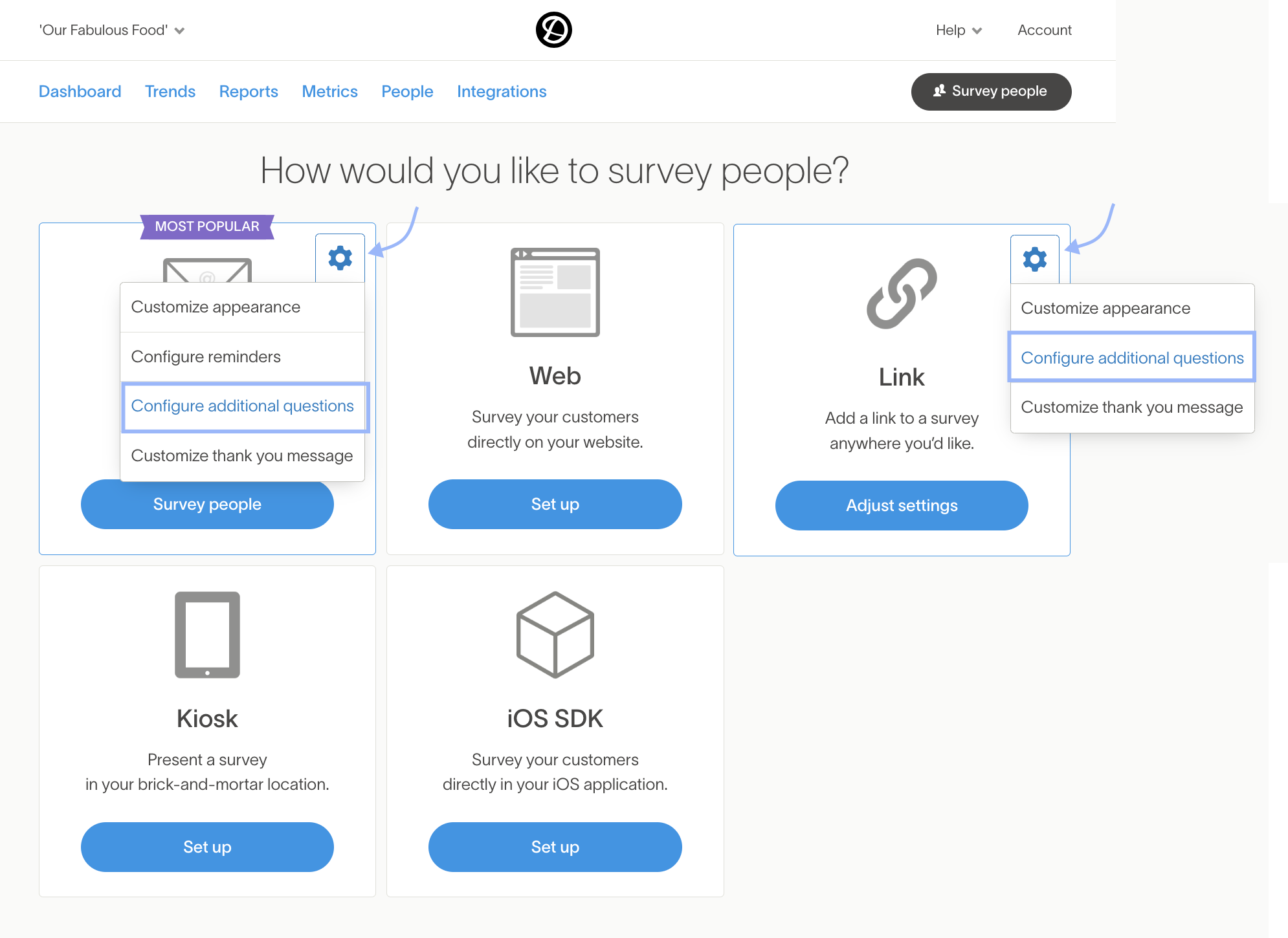 Additional Questions - Help Center