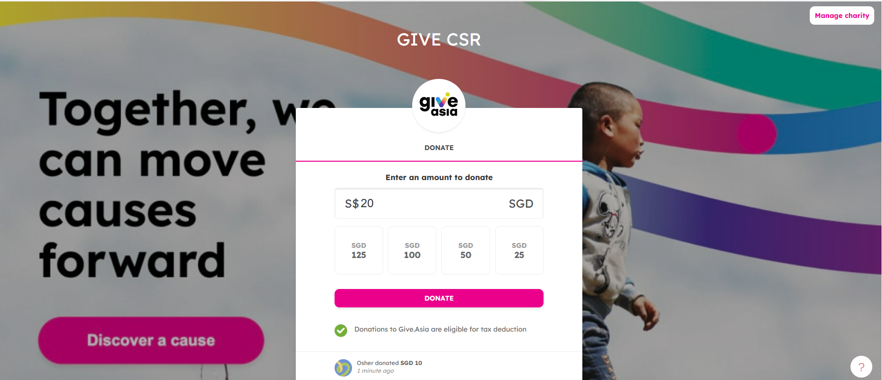 How to add recurring donations manually into online dashboard? - Give.Asia Support