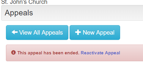 Creating and Updating Online Appeals - Faith Direct Church Client ...