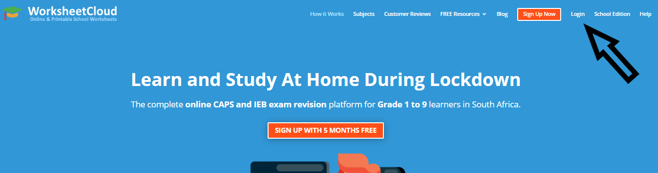 How do I log in to my WorksheetCloud account? - WorksheetCloud Help