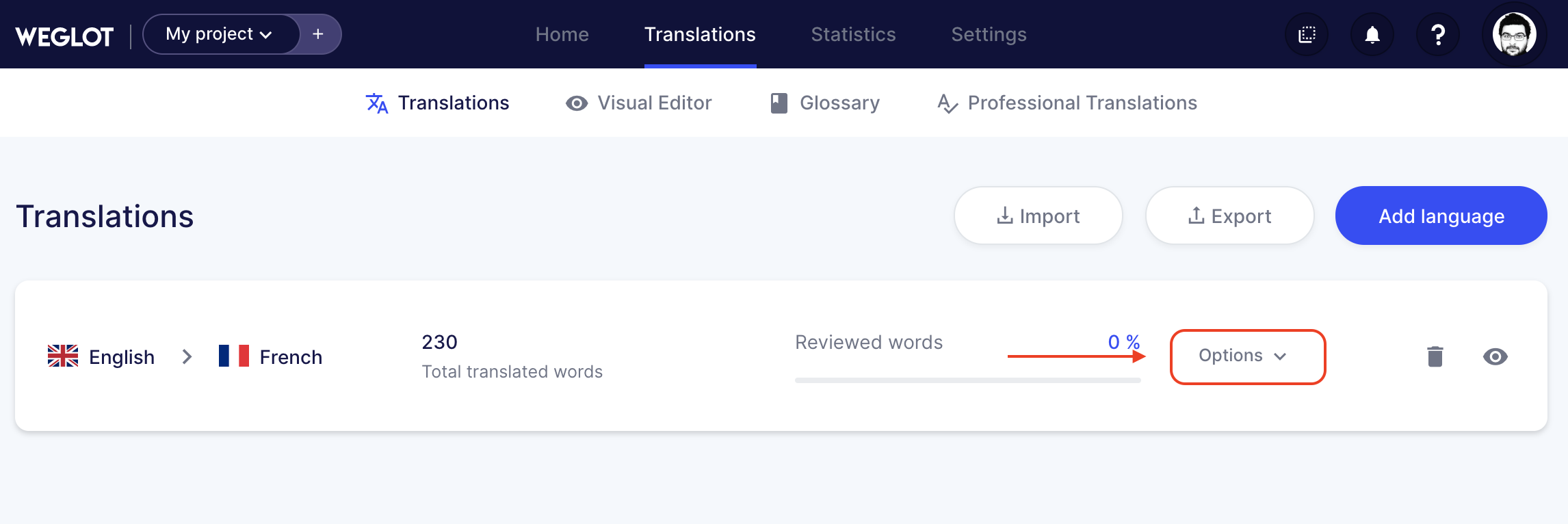 How to disable automatic translations? - Help Center