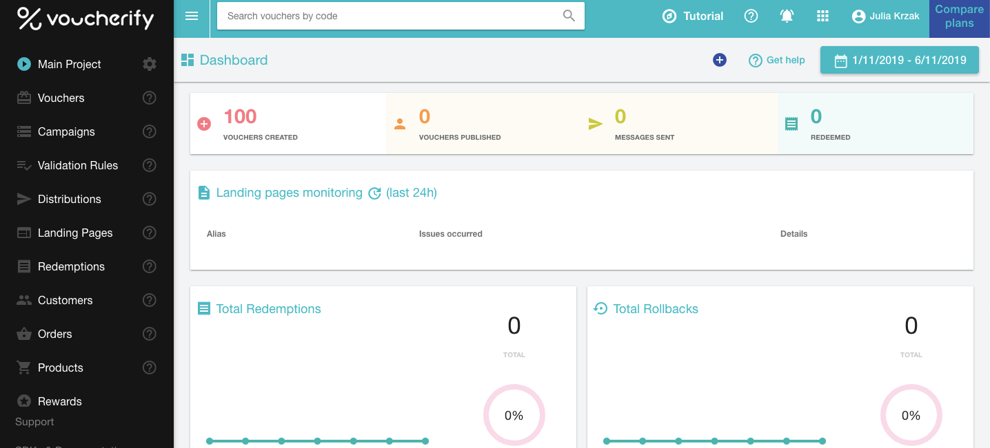 Referral program basics - Voucherify Support