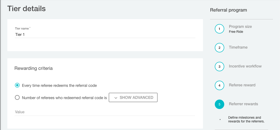 Referral program basics - Voucherify Support