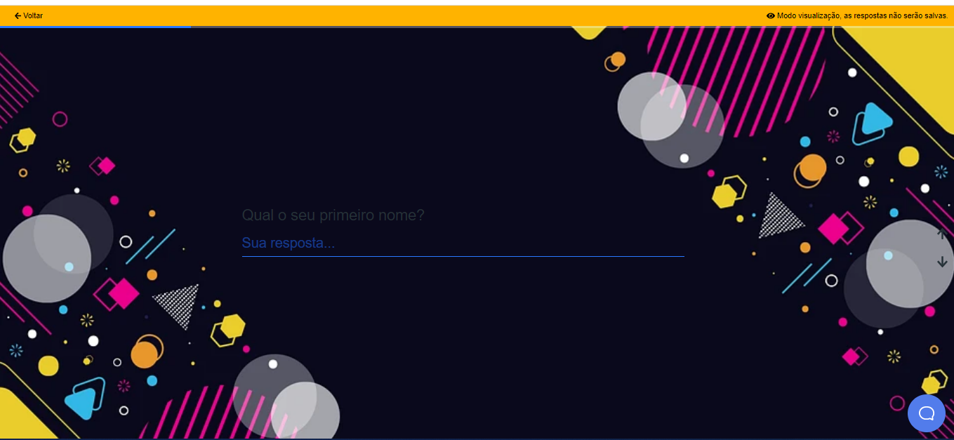Inserindo imagens de fundo no formulário - Respondi