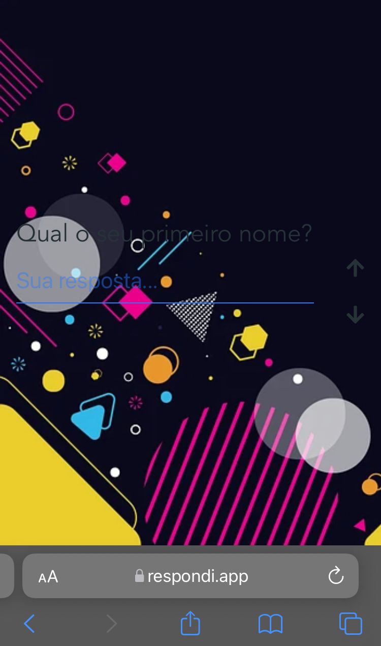 Inserindo imagens de fundo no formulário - Respondi