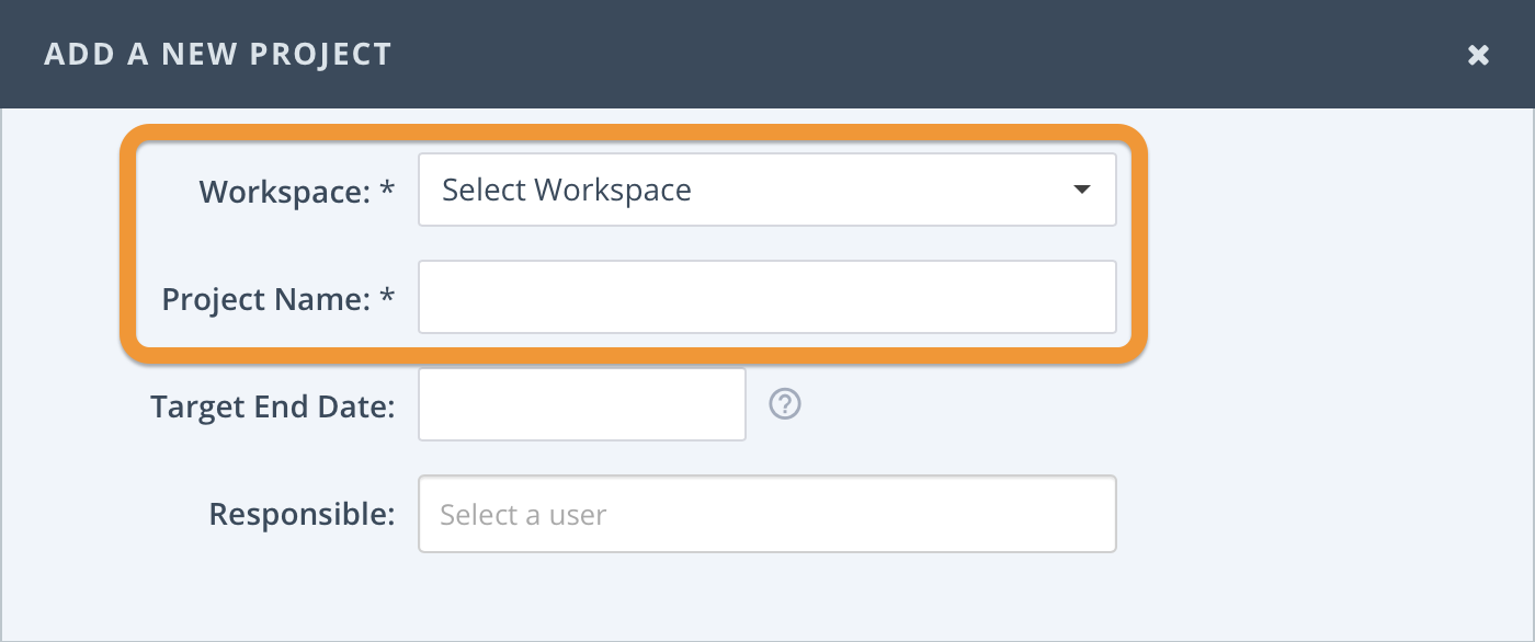 Add A Project - Workzone Knowledge Base